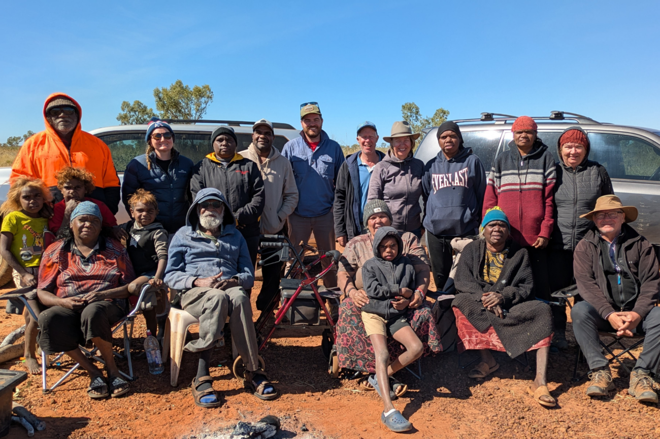 Learning together at Bush Training Camp - Baptist Churches SA&NT